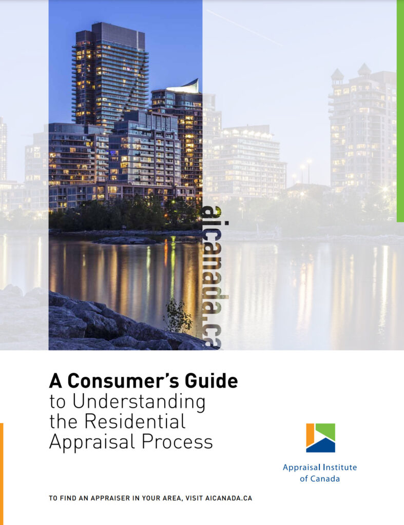 Understanding Appraisals by the Appraisal Institute of Canada